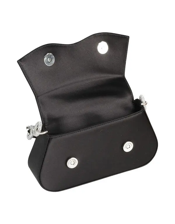 Mach & Mach Embellished Satin Baguette Bag
