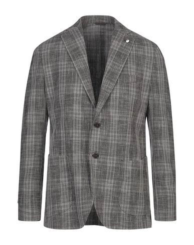 L.B.M. 1911 L. B.m. 1911 Blazer Dark Size Wool, Cotton, Polyamide, Linen