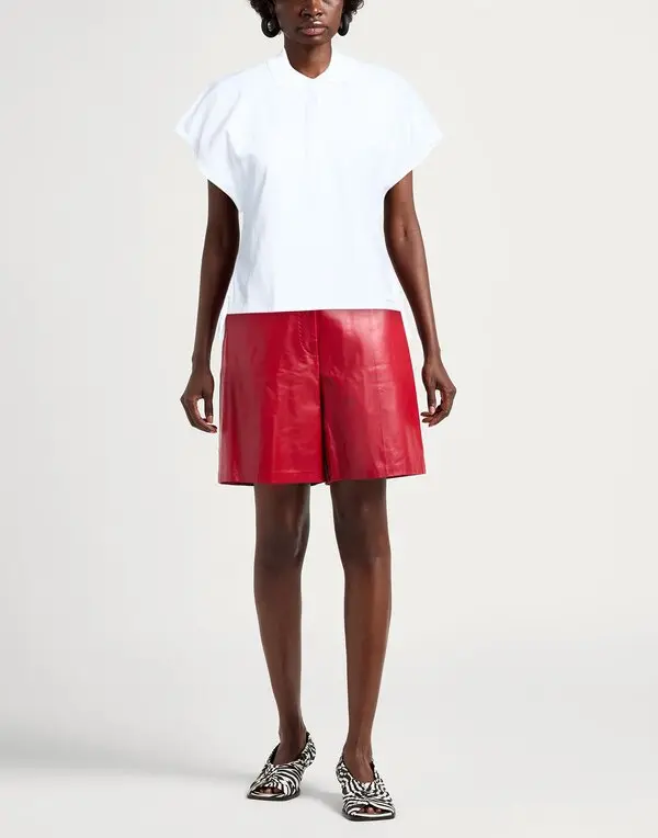 Max & Co. Cotton Linen Polo Shirt - White