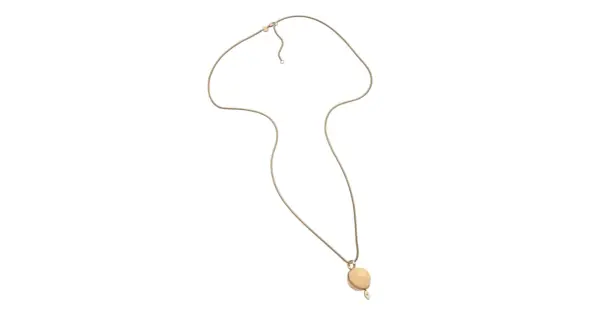Jennifer Zeuner Jewelry Nikita Charm Yellow Jade Sphere And Tiger's Eye Detail - One-color