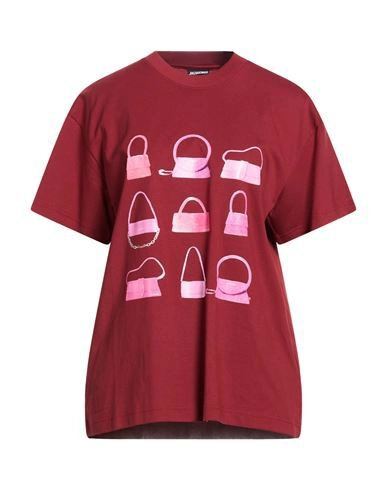 Jacquemus Cotton T-shirt With Graphic Print - Red