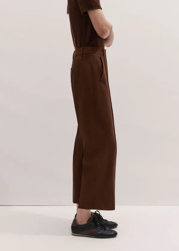 ME+EM Straight Crop Tailored Trousers