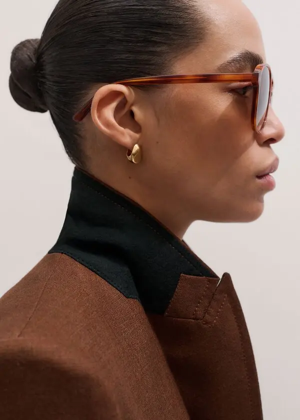 ME+EM Sharp Shoulder Contour Blazer