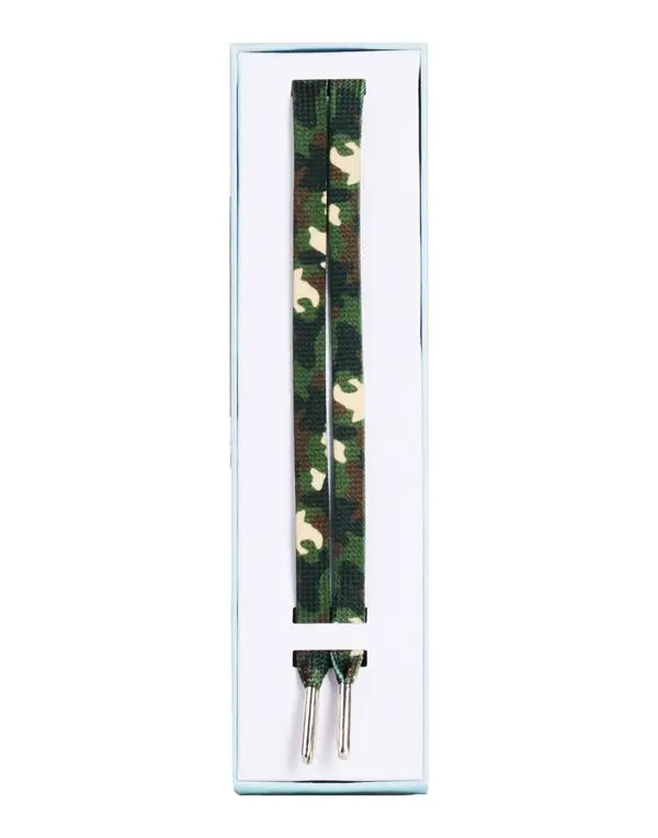 Philippe Model Camouflage Print Textile Laces