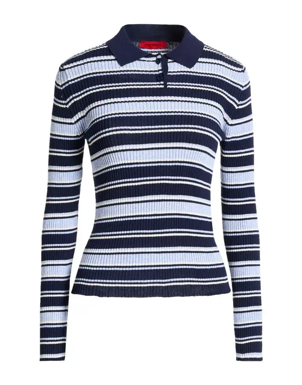 Max & Co. Mcolocusta Sweater Size Polyester, Cotton - Blue