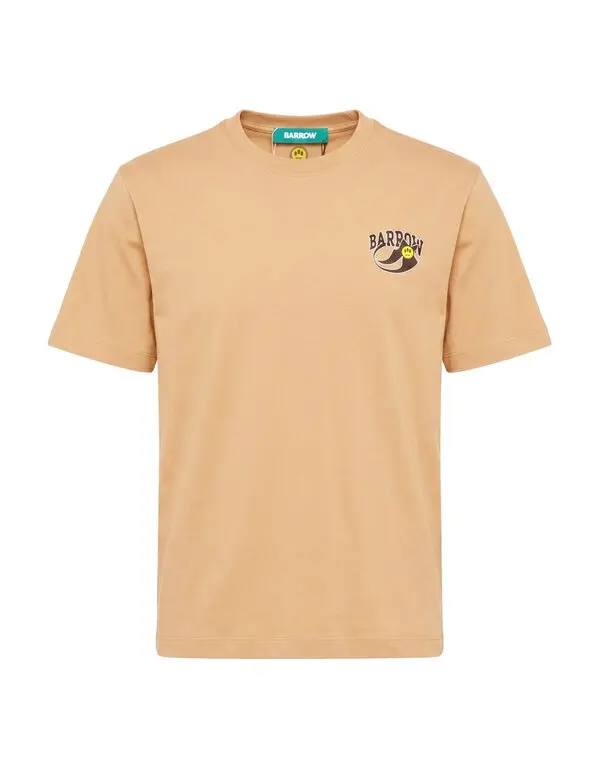 BARROW T-shirt Size Cotton - Beige