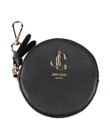 JIMMY CHOO Coin Purse Leather - Black