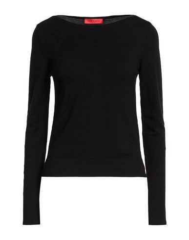 Max & Co. Long Sleeve Boat Neck Sweater - Black