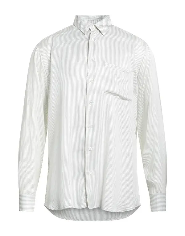 LARDINI Shirt Ivory Size Viscose