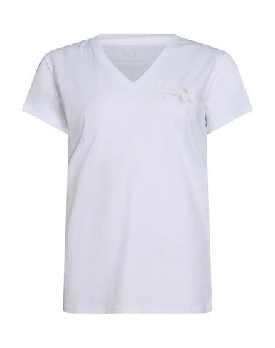 Armani Exchange Cotton & Elastane V-neck T-shirt