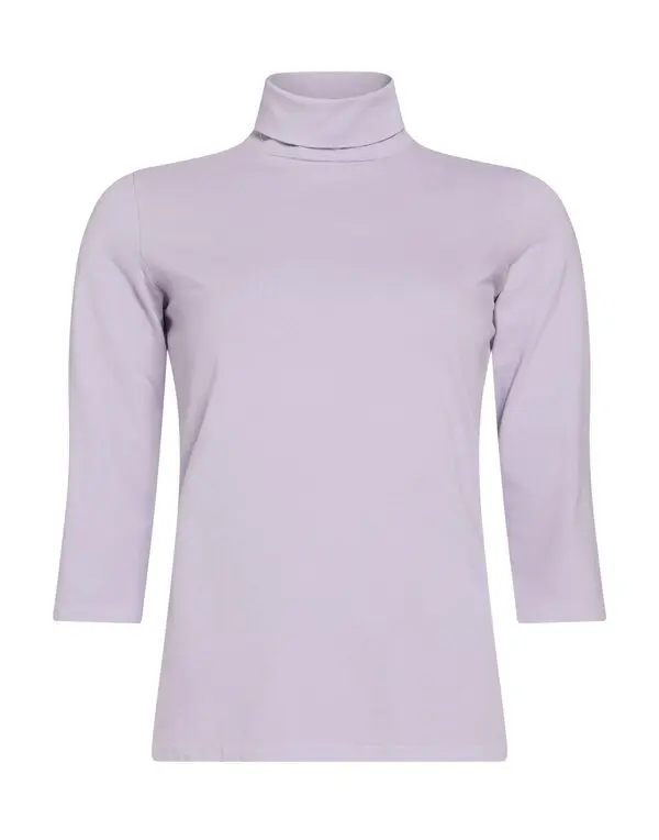 CIRCOLO 1901 Cotton Elastane Turtleneck T-shirt