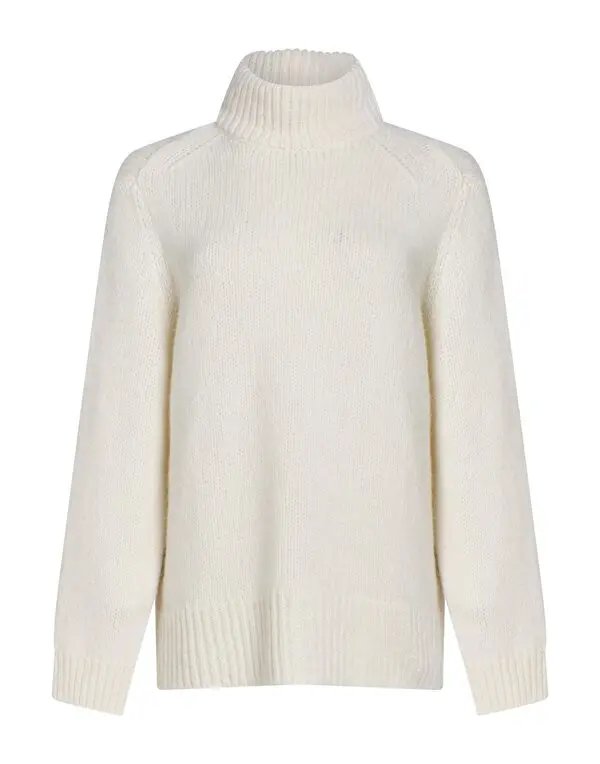 Dorothee Schumacher Wool Blend Turtleneck Sweater