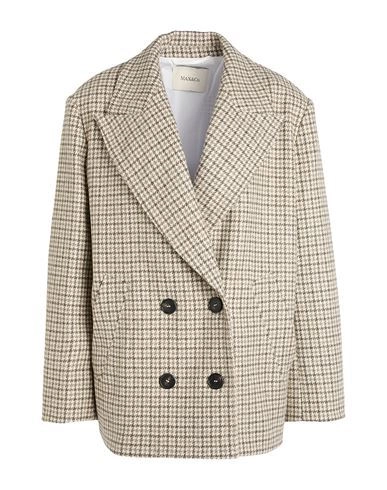 Max & Co. Maser Coat Cream Size Virgin Wool, Polyamide