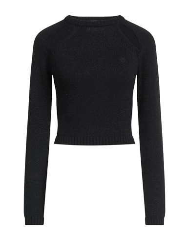CHIARA FERRAGNI Wool, Viscose, Polyamide, Cashmere Sweater With Cutout Detail - Black