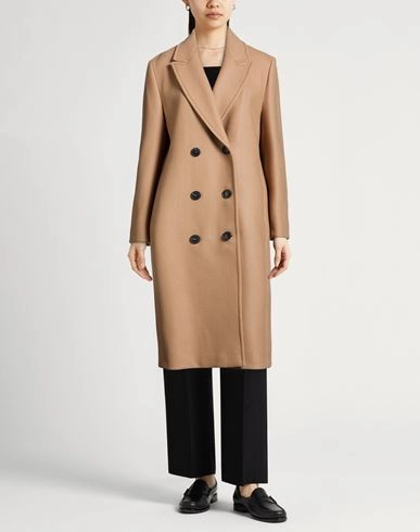 Max & Co. Coat Sand Size Virgin Wool, Polyamide