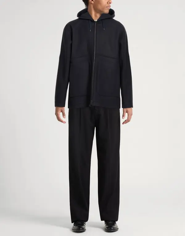 Herno Virgin Wool, Polyamide, Polyurethane Zip-up Hoodie