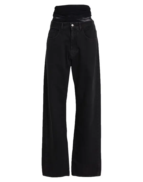 MAISON MARGIELA Washed Cotton Denim Jeans