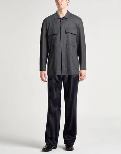 LARDINI Shirt Midnight Size Wool, Cashmere