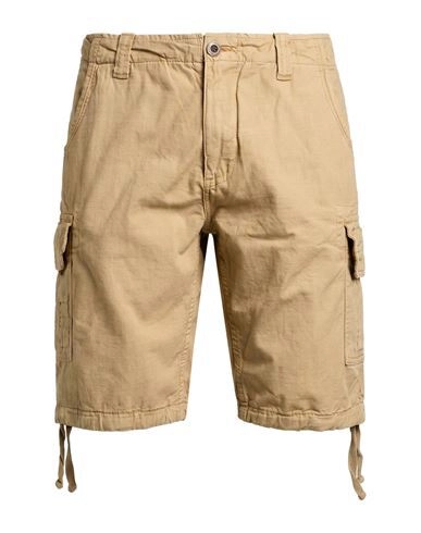 Alpha Industries Shorts & Bermuda Shorts Sand Size Cotton - Beige
