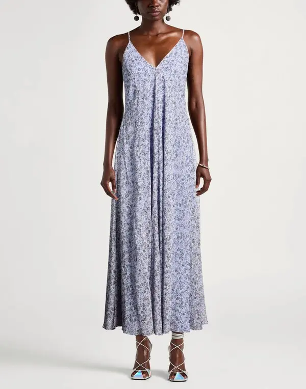 Max & Co. Maxi Dress Lilac Size Polyester