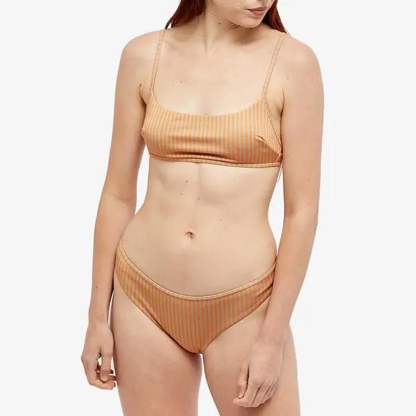 SAMSØE SAMSØE Leah Striped Bikini Bottom