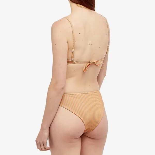 SAMSØE SAMSØE Leah Striped Bikini Bottom