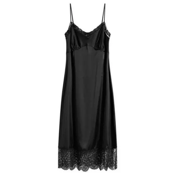 Simone Rocha Lace Trim Slip Dress