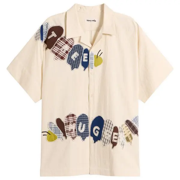 STORY MFG. Greeting Shirt Presented By - Ecru