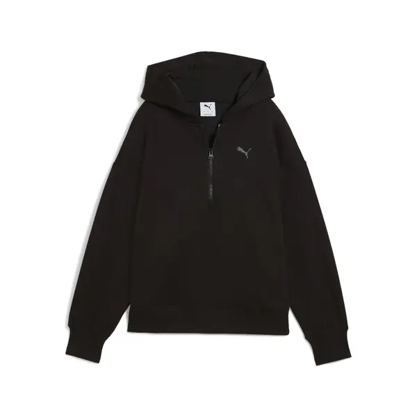 PUMA Essentials Half-zip Hoodie - Black