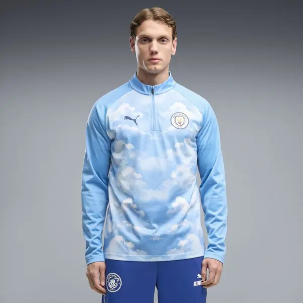 PUMA Manchester City Quarter-zip Warmup Top