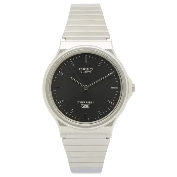 Casio Mq-24da Metal Watch - Silver/black