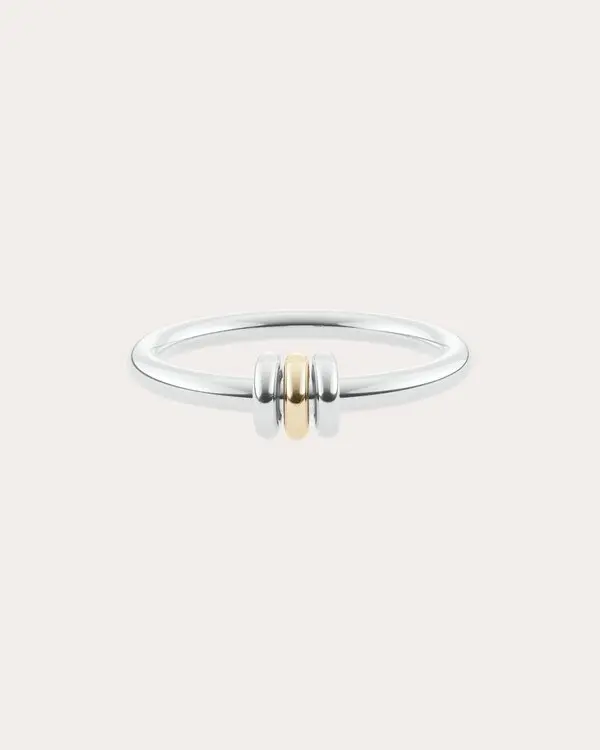SPINELLI KILCOLLIN Two-tone Sirius Ring