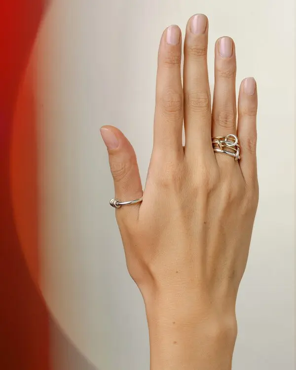 SPINELLI KILCOLLIN Two-tone Sirius Ring