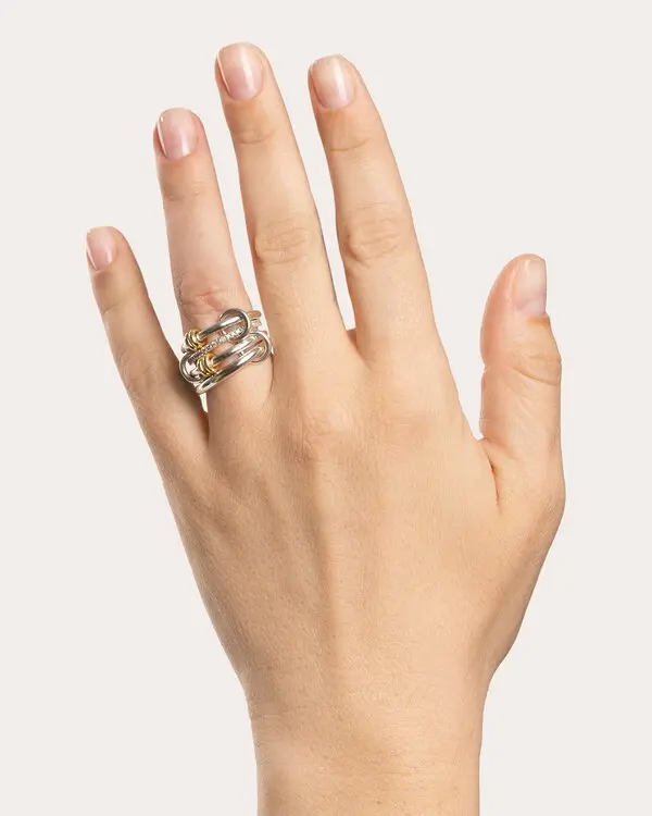 SPINELLI KILCOLLIN Gray Diamond Sagittarius Ring