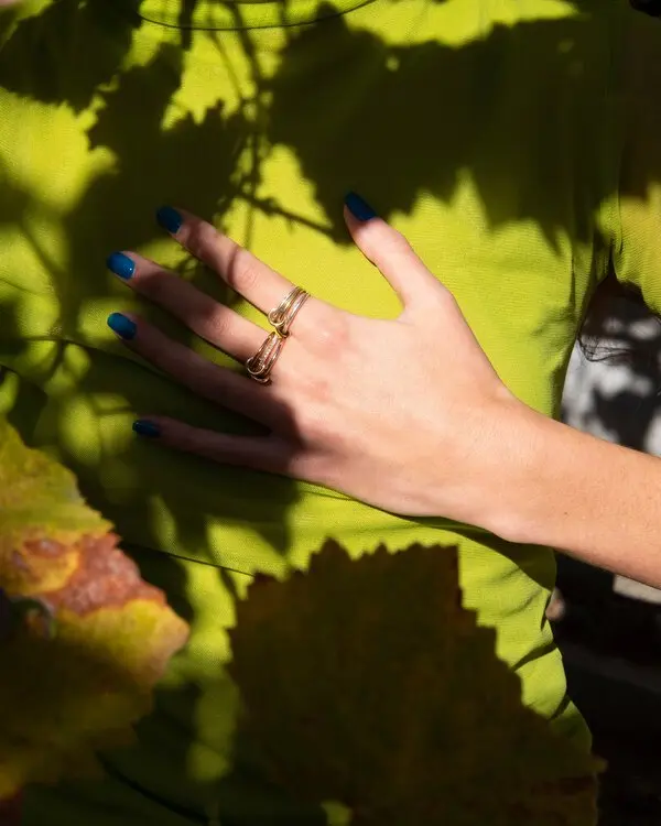 SPINELLI KILCOLLIN Two-tone Solarium Ring
