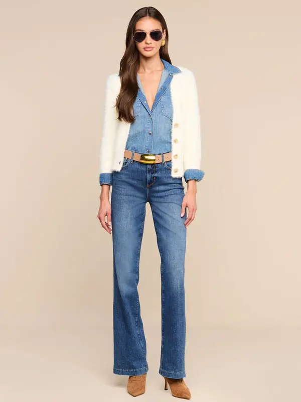 L'Agence Agathe Cardigan Top