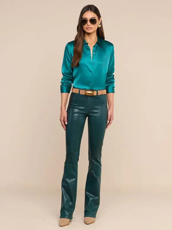 L'Agence Tyler Silk Blouse Top