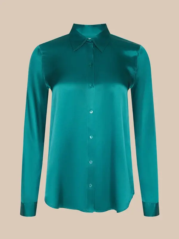 L'Agence Tyler Silk Blouse Top