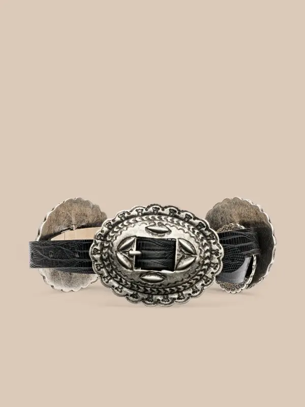 L'Agence Rocha Leather Belt