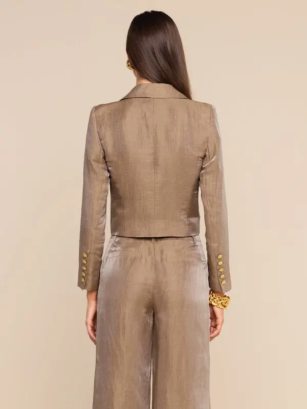 L'Agence Inez Cropped Blazer