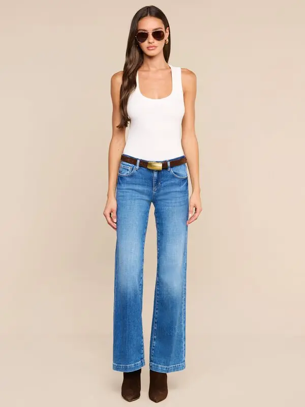L'Agence Shania Racerback Tank Top