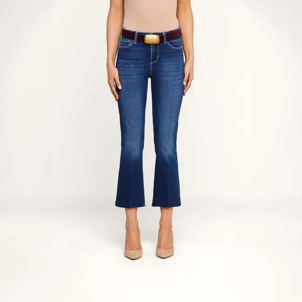 L'AGENCE Kendra Cropped Flare Jeans
