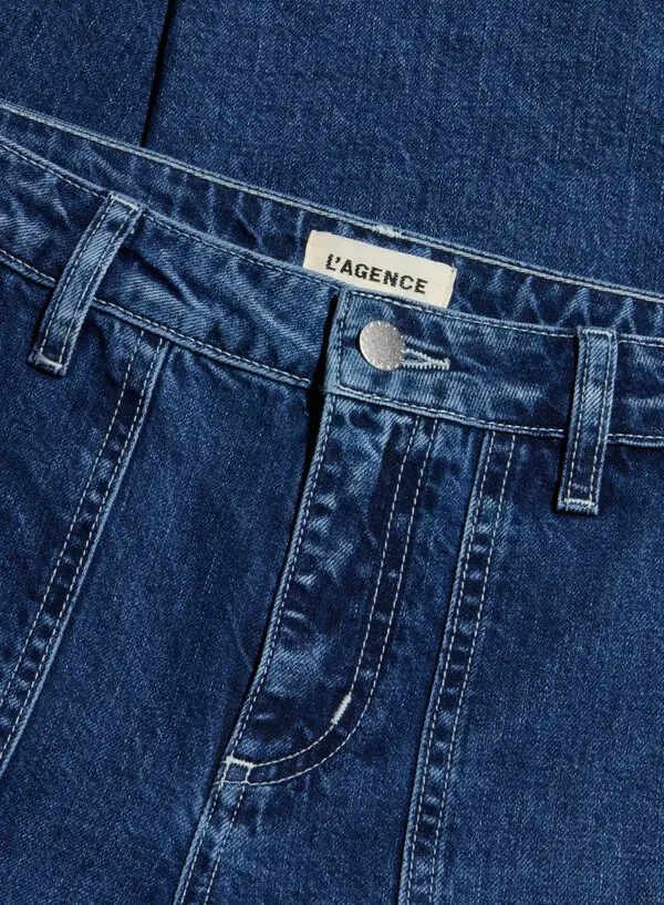 L'Agence Christel Wide-leg Jeans