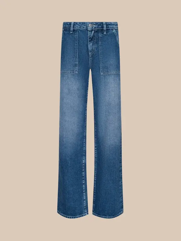 L'Agence Christel Wide-leg Jeans