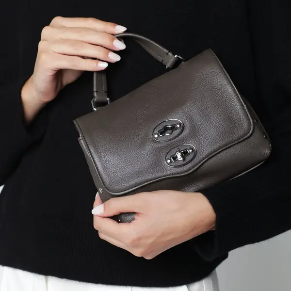 ZANELLATO Postina Baby Bag In Marengo