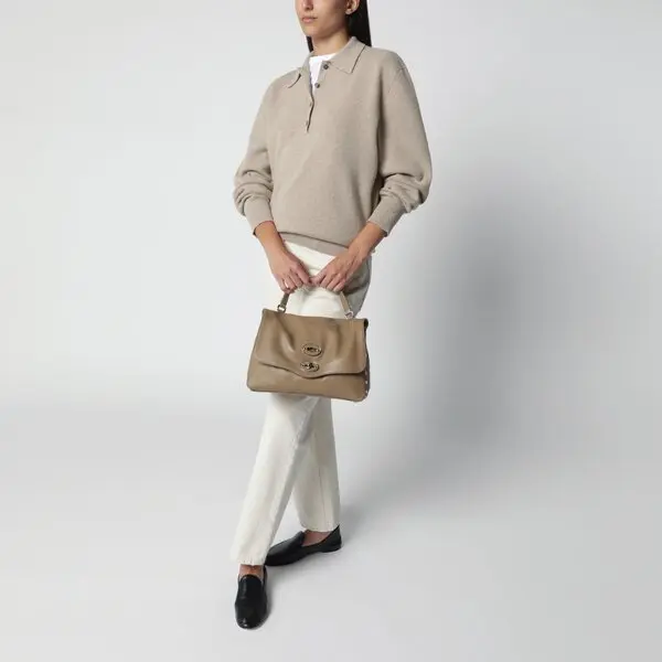 ZANELLATO Small Postina Bag In Timo Di Ravenna