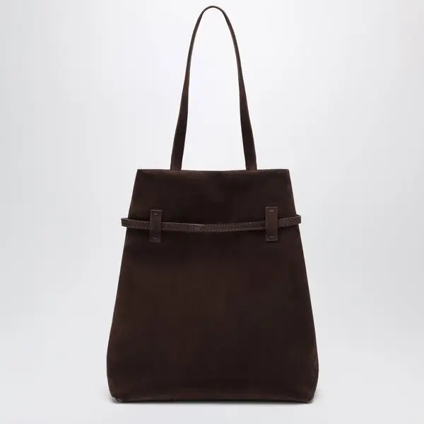 Manu Atelier Suede Tote Bag - Brown