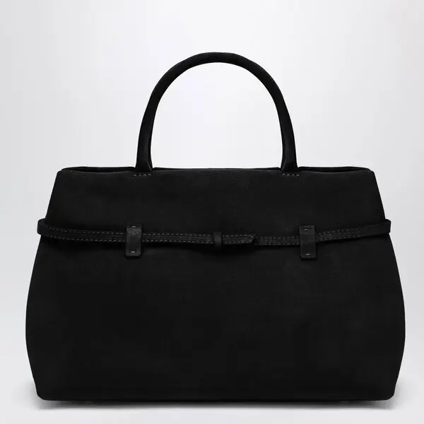 Manu Atelier Le Cambon 35 Bag In Suede