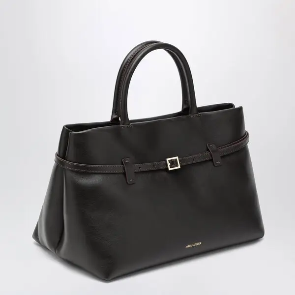 Manu Atelier Le Cambon 35 Bag In Bitter Leather