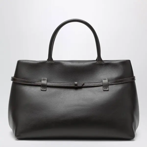 Manu Atelier Le Cambon 35 Bag In Bitter Leather